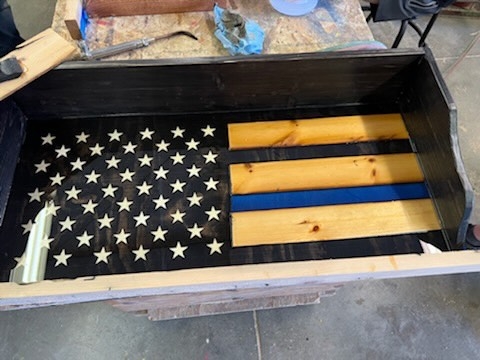 Clarinda CSD - IT Class Builds Shelves for Local Police Department